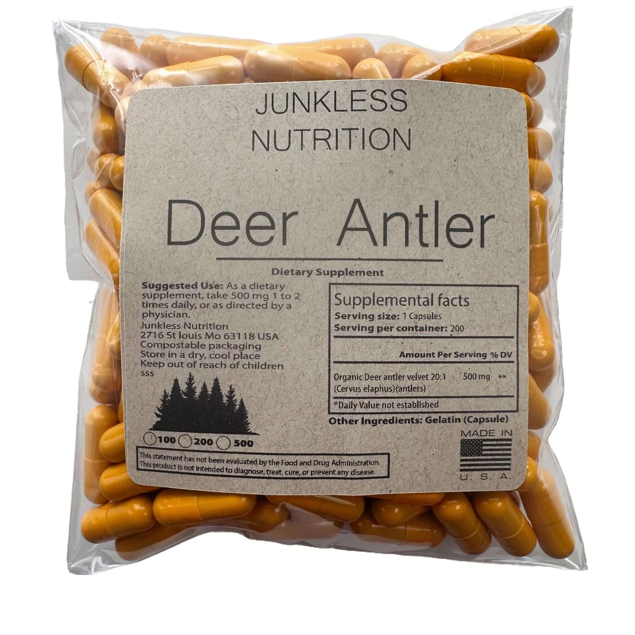 Plastic Free Supplements Eco-Friendly - Junkless Nutrition